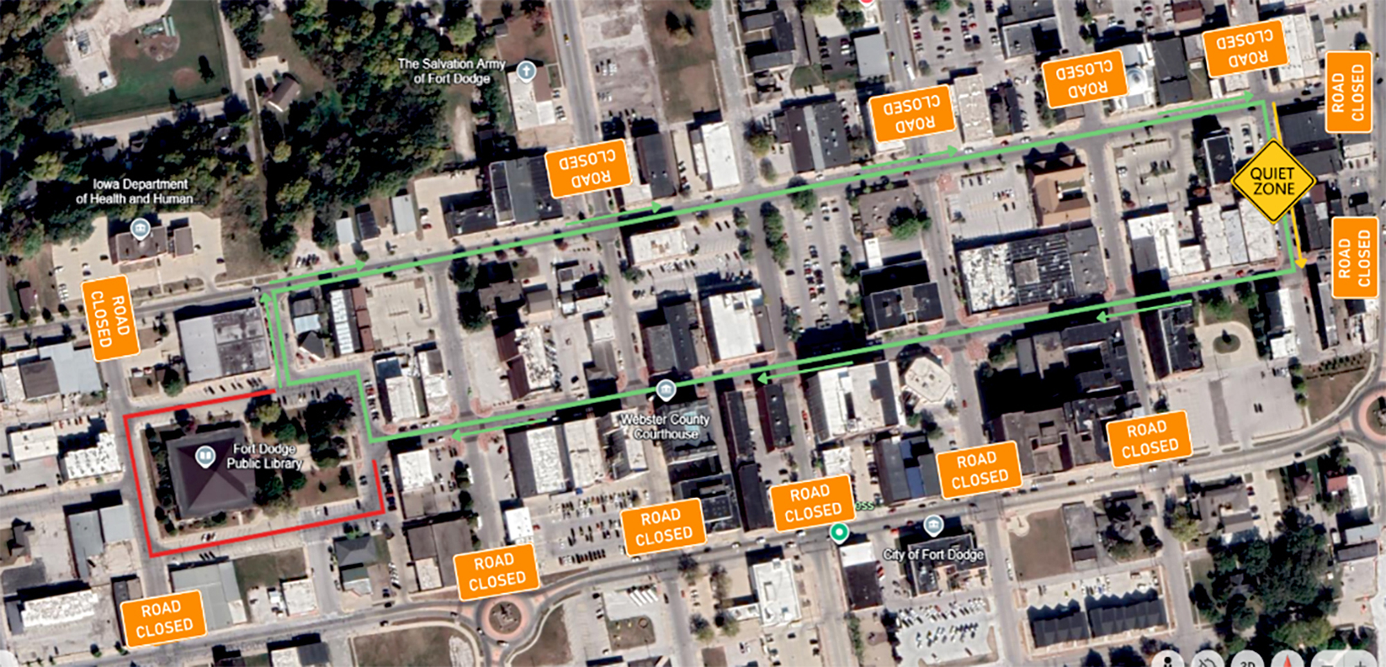 parade-map | News, Sports, Jobs - Messenger News